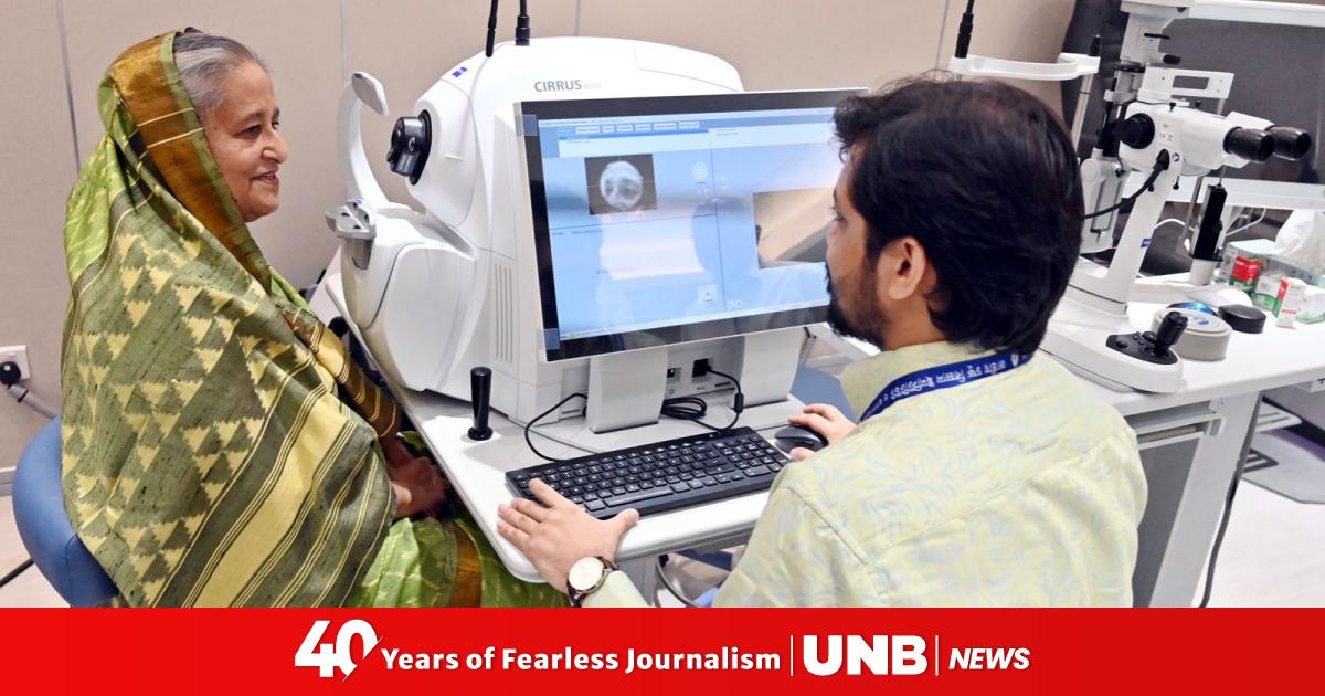 PM receives treatment at National Institute of Ophthalmology as an ...