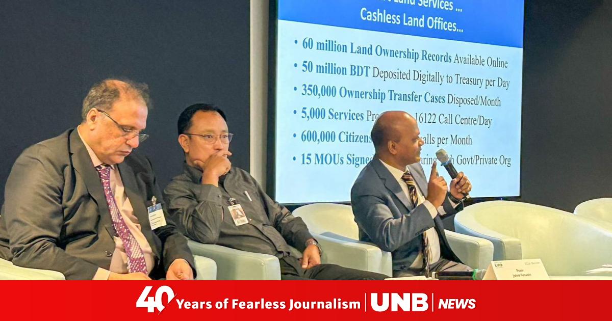 Bangladesh showcases smart land service initiatives at World Bank Land ...