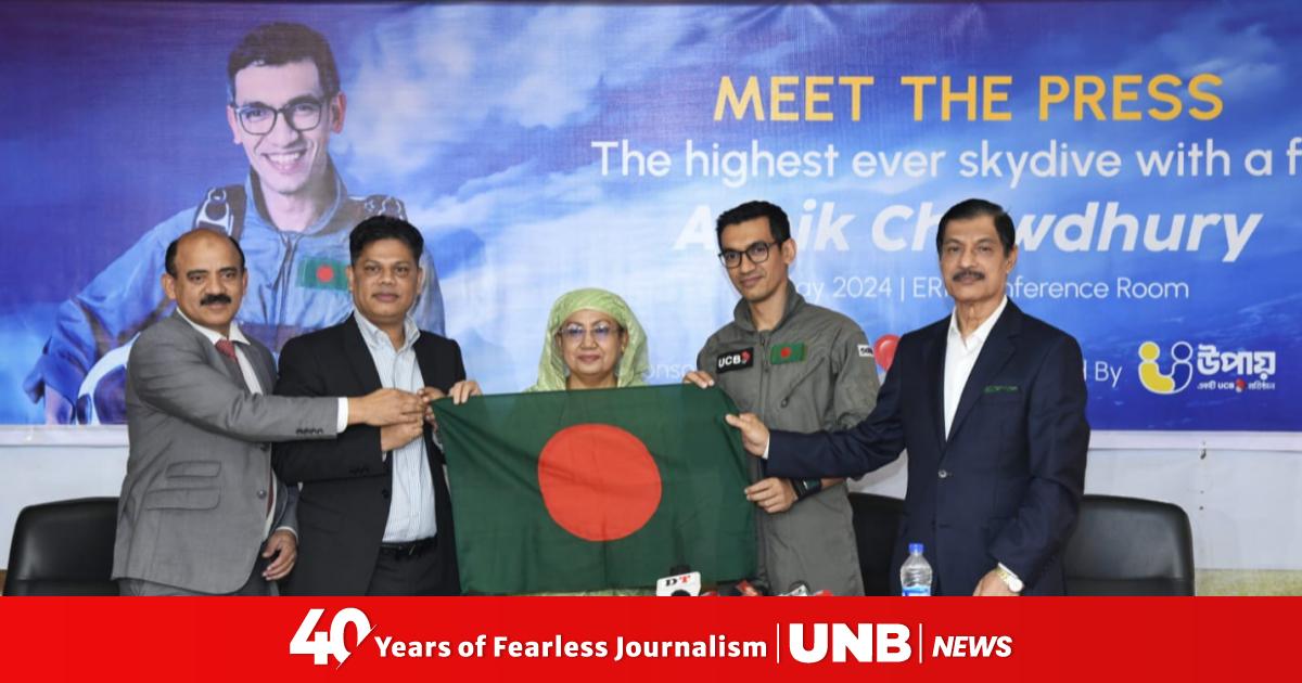 Bangladeshi Icarus Ashik Chowdhury set to jump from 41,000 feet