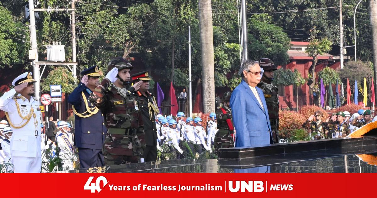 President Shahabuddin remembers Liberation War martyrs on Armed Forces Day