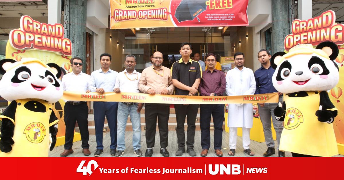 Malaysian company MR.DIY inaugurates 4th store in Dhanmondi