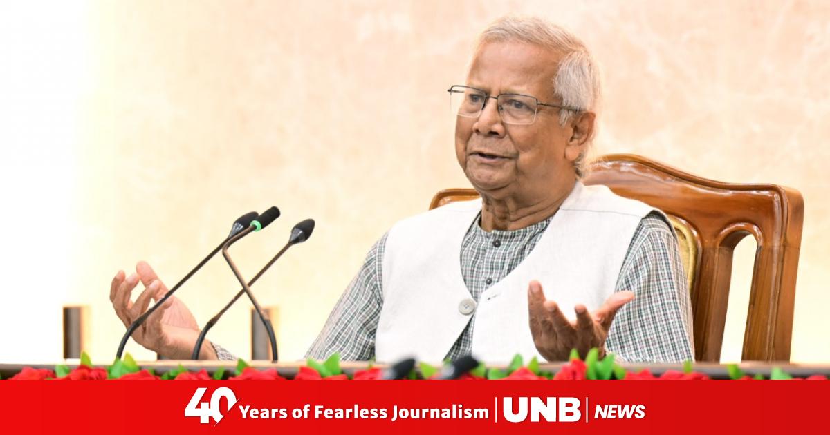 Prof Yunus sees "window of opportunity" for changes in health sector