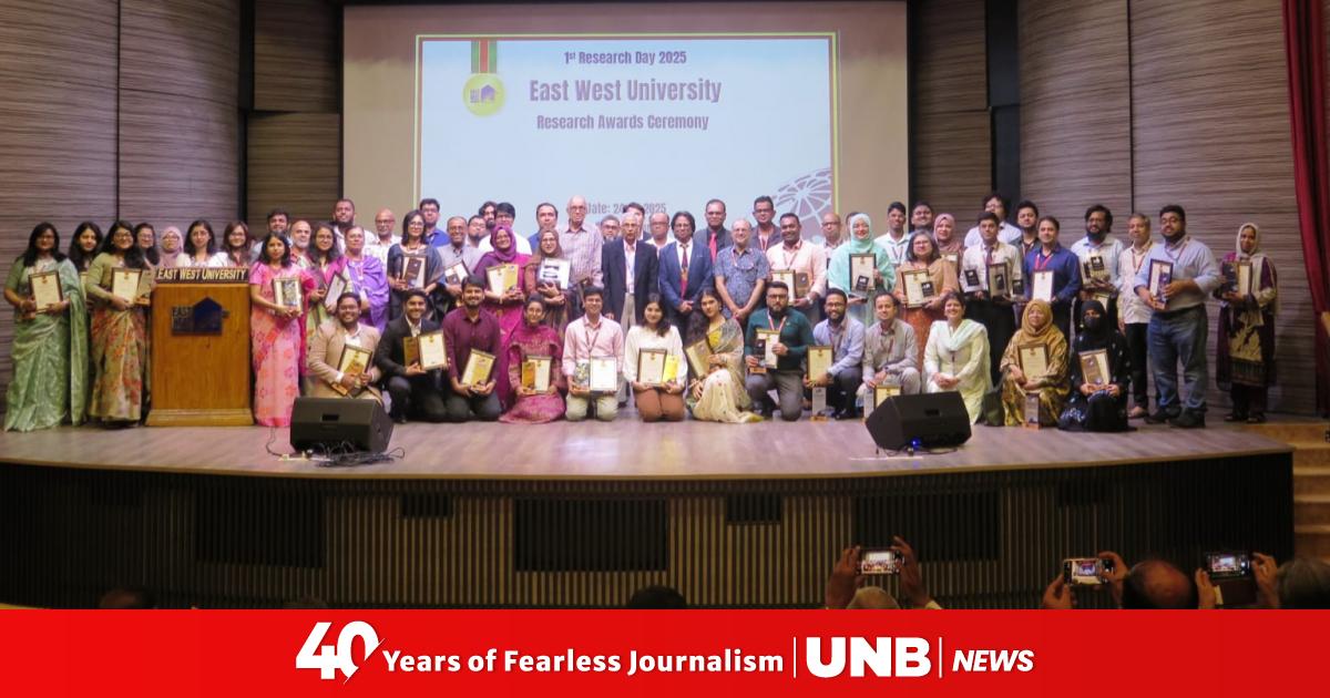 East West University celebrates maiden Research Day