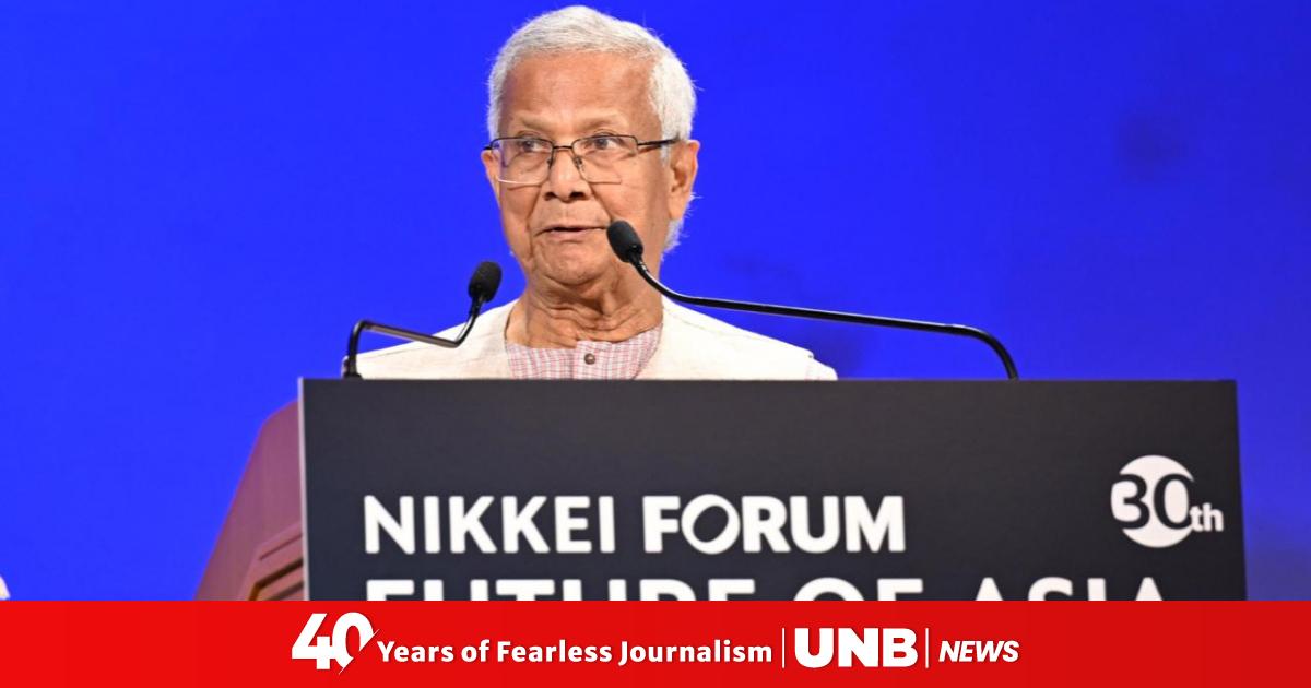 Transform Asia into a beacon of shared prosperity: Prof Yunus tells Nikkei Forum in Tokyo