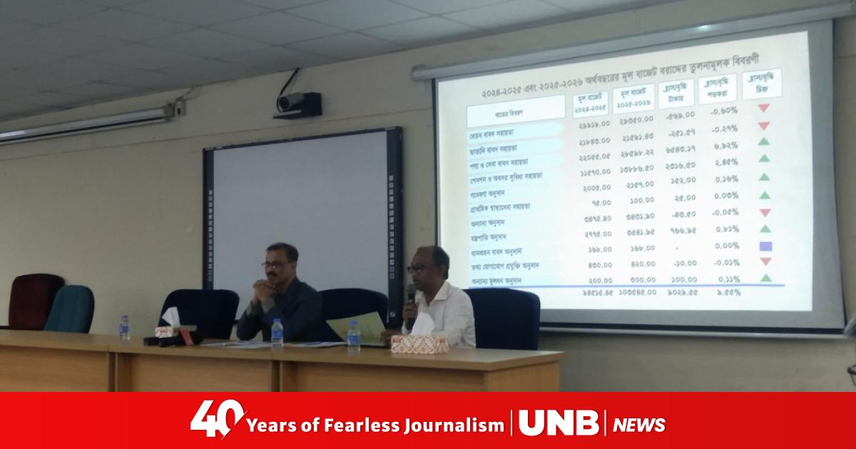 Dhaka University unveils budget for FY 2025-26