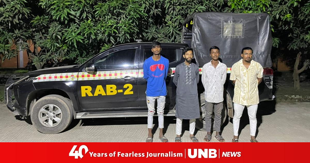 ‘Viral Mosharaf’, 3 other ‘robbers’ arrested in Dhaka