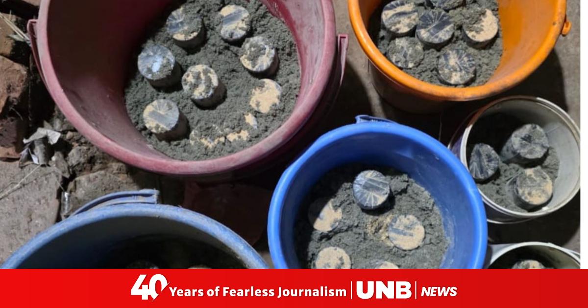 35 crude bombs, bomb-making materials recovered from Geneva Camp