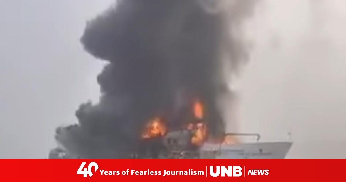 St Martin’s-bound cruise ship catches fire in Cox’s Bazar jetty; 1 killed