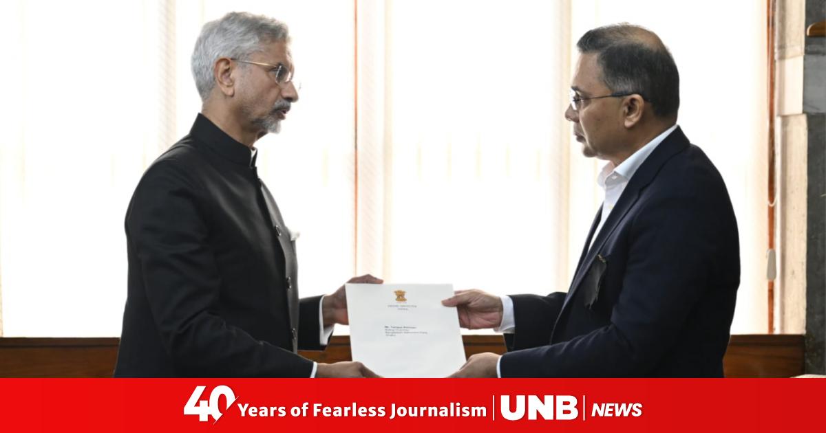Jaishankar hands over PM Modi’s personal letter to Tarique Rahman