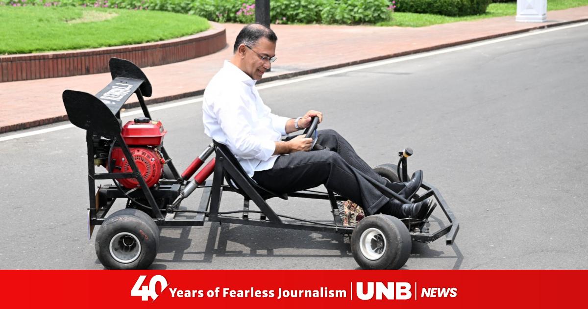 PM drives student-built go-kart, applauds young innovator