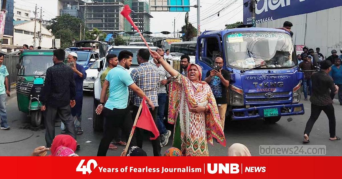 NASSA Group workers block road in city over unpaid wages