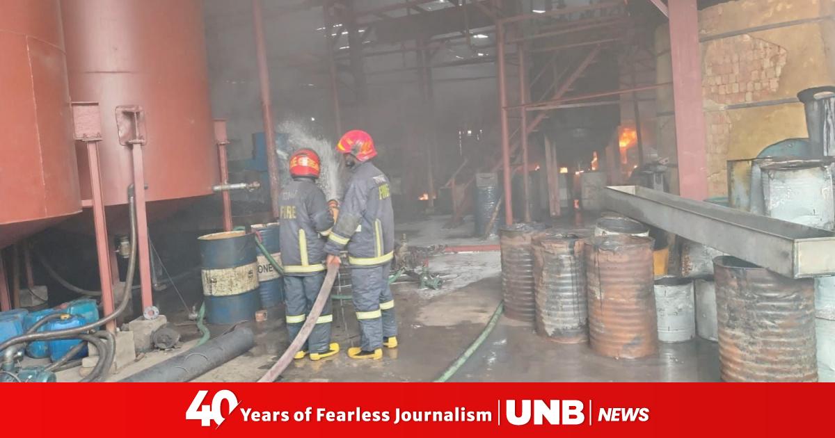 Fire at Tongi mobil recycling factory doused