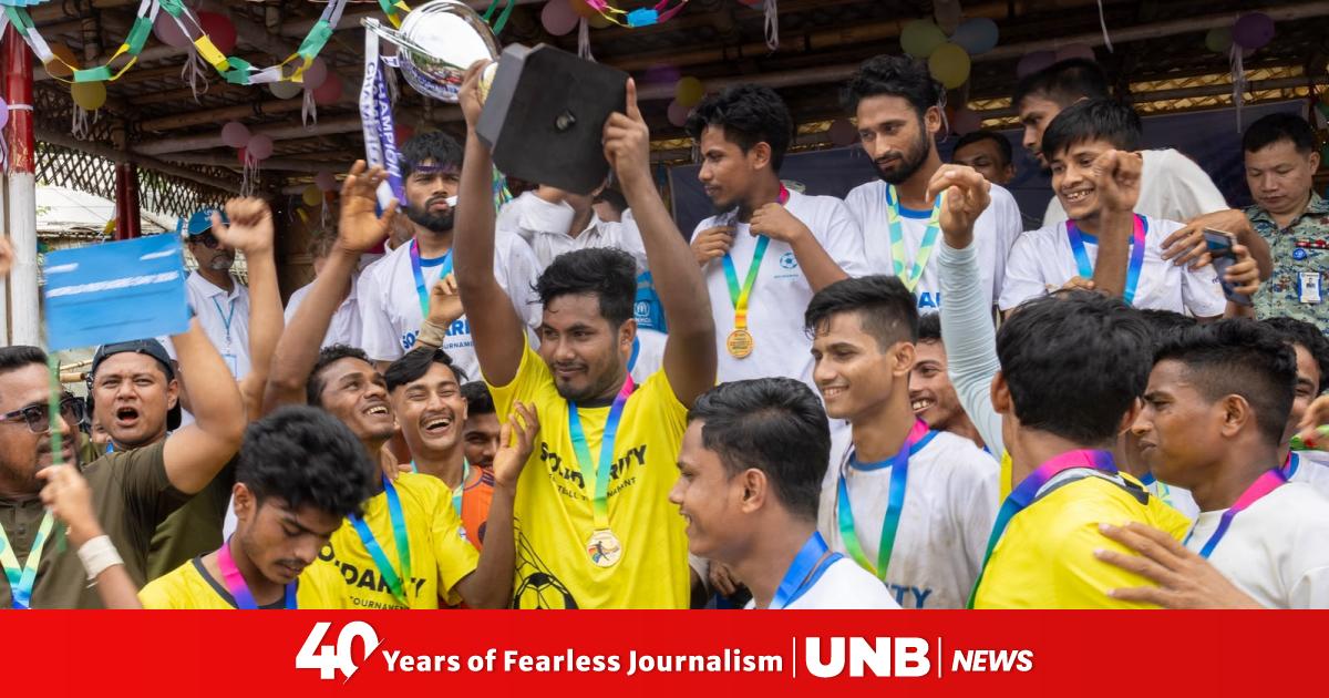Rohingya team wins World Refugee Day solidarity football match in Cox's ...