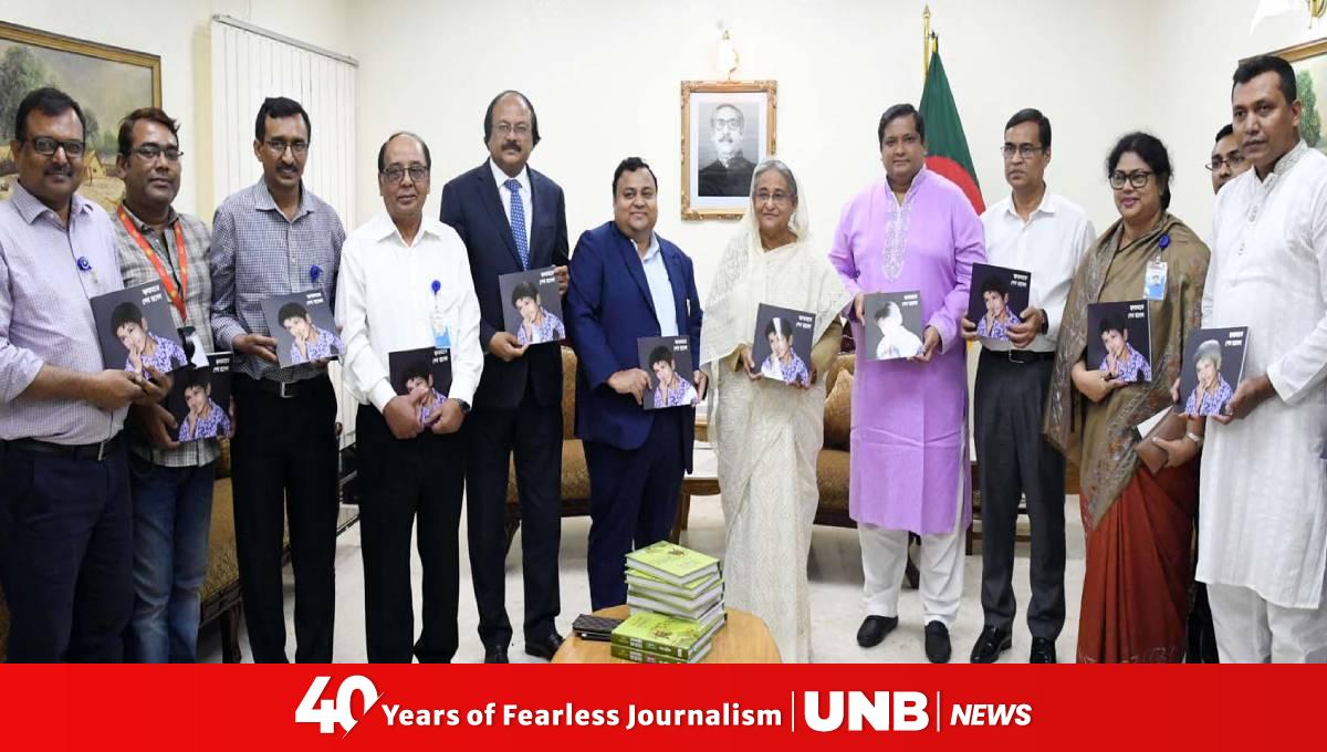 PM unveils book on Sheikh Russel