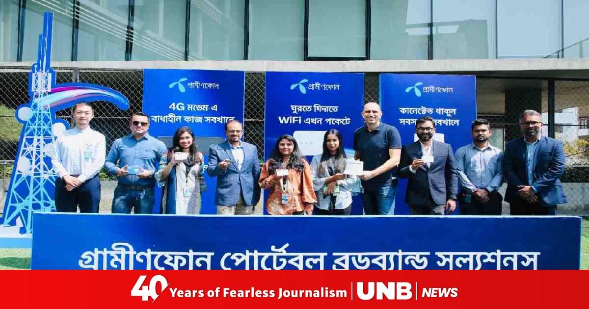 Internet connectivity on the go: Grameenphone brings new 4G modems, routers