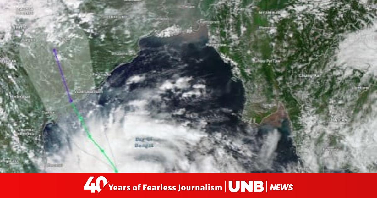 Deep depression intensifies into cyclonic storm "Montha"