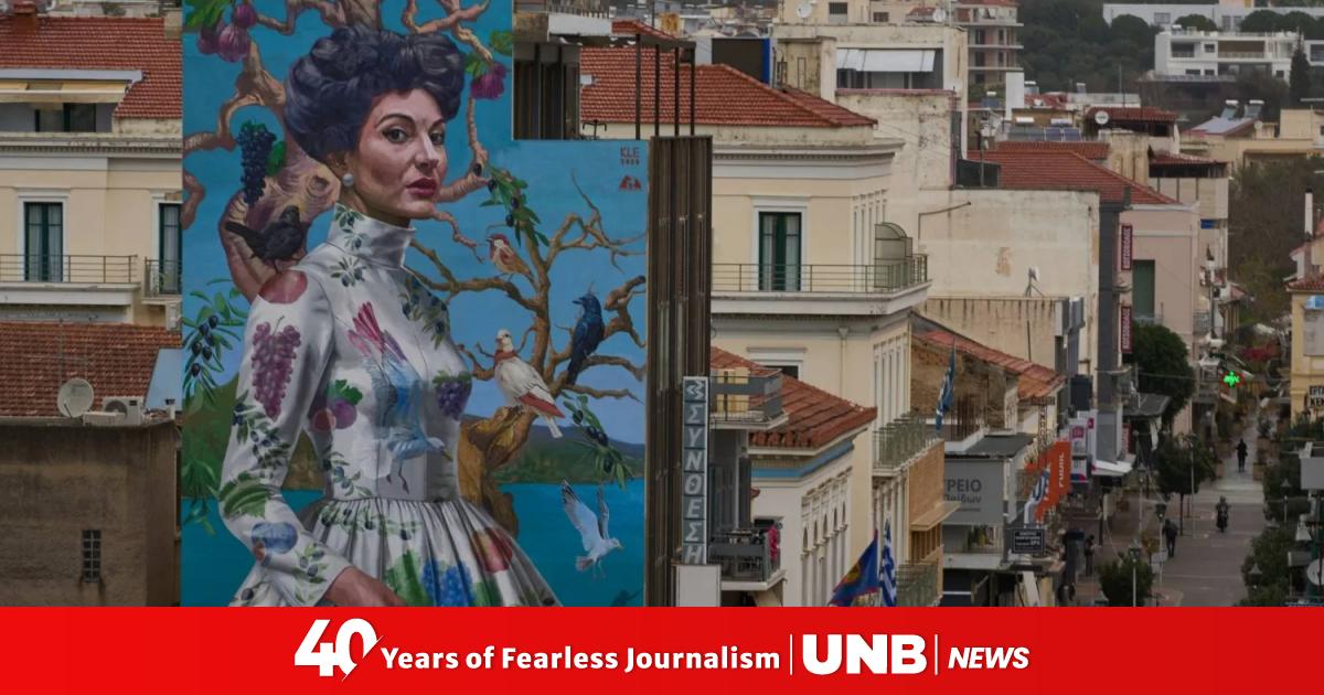 Olives, opera and climate vision: Greek mural named world’s best