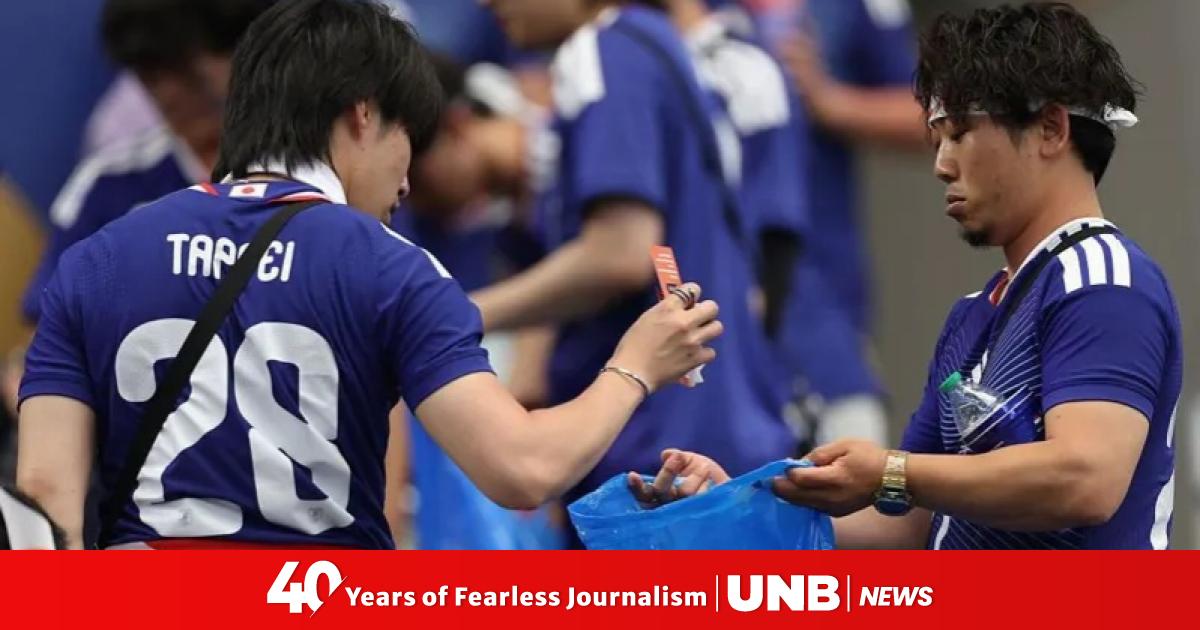 Japanese football fans praised for stadium cleanups, but face debate at ...