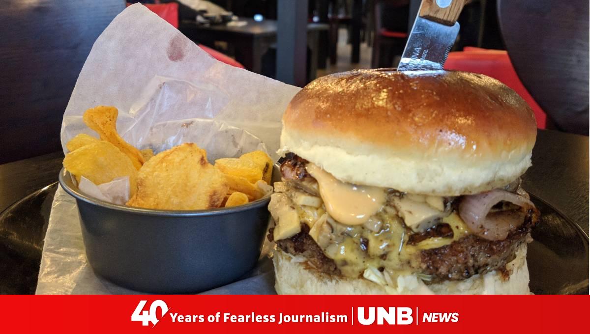 Fine dining with burgers