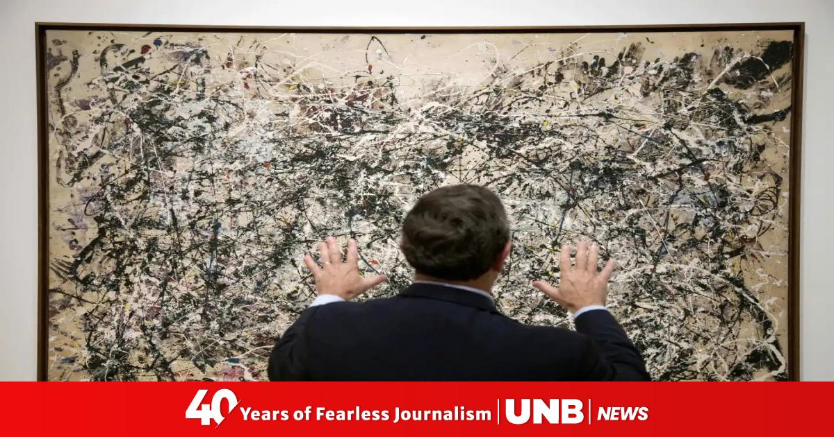 Researchers unravel color mystery in Jackson Pollock’s iconic painting