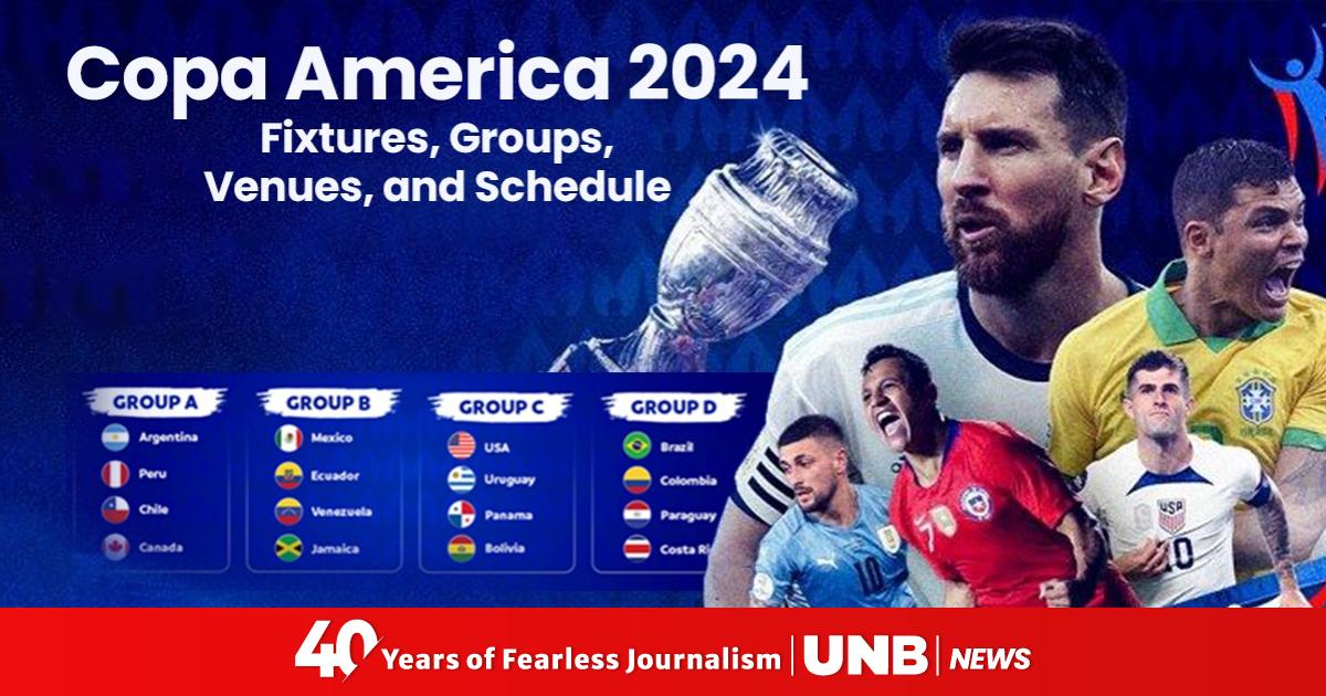 Copa America 2024: Teams, Groups, Venues, and Match Fixtures