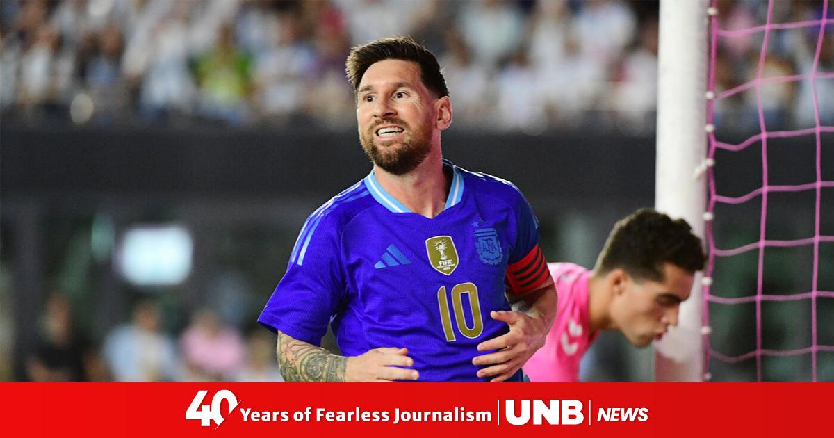 Messi breaks another record in international football