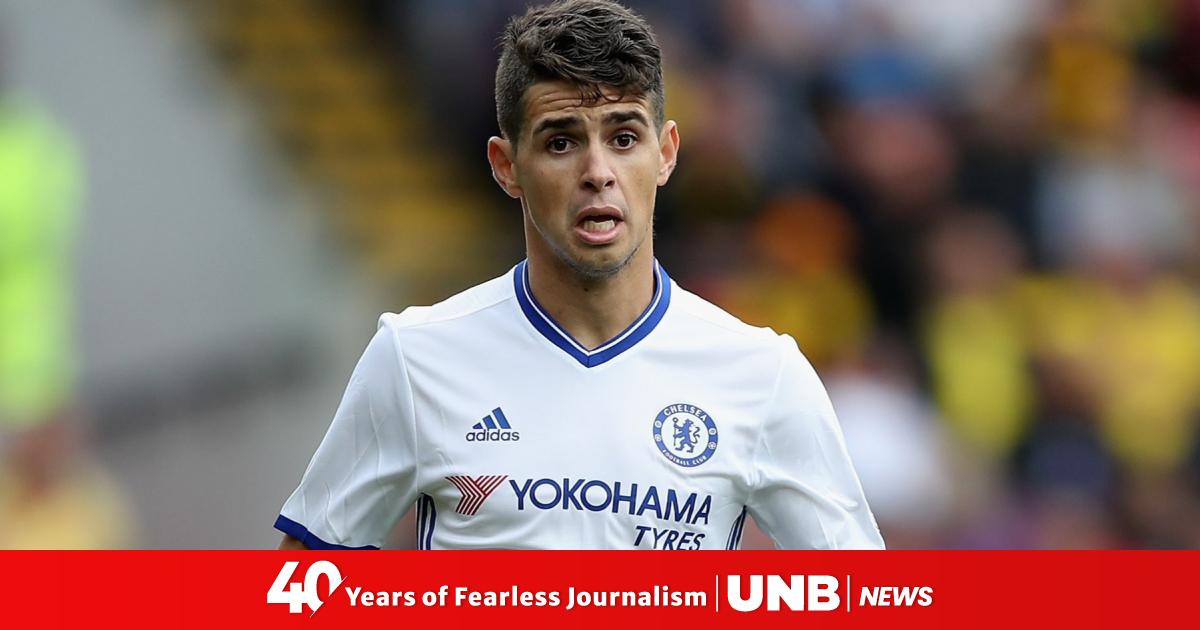 Former Chelsea midfielder Oscar discharged from hospital