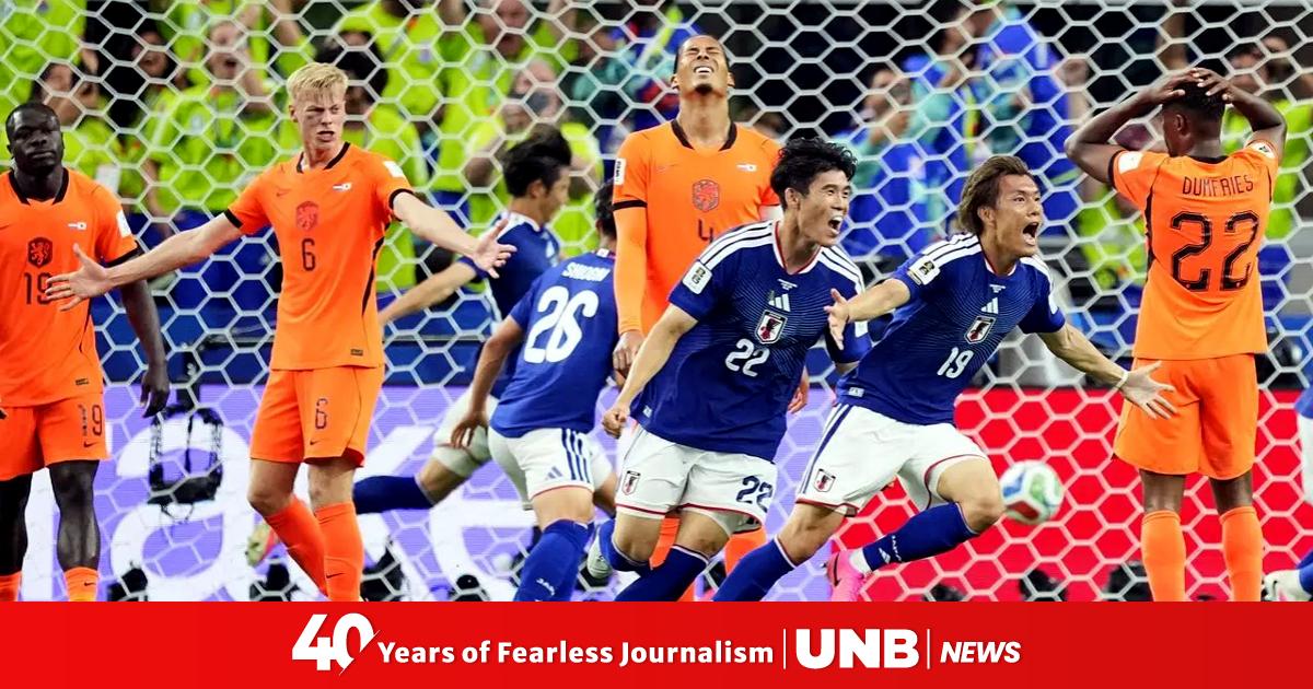 Japan's fighting spirit frustrates Dutch in thrilling 2-2 draw
