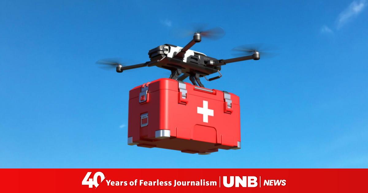 Drones to transport blood in Wales in life-saving trial