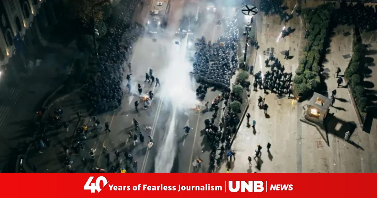 Georgia used WW1-era chemical on protesters, BBC finds