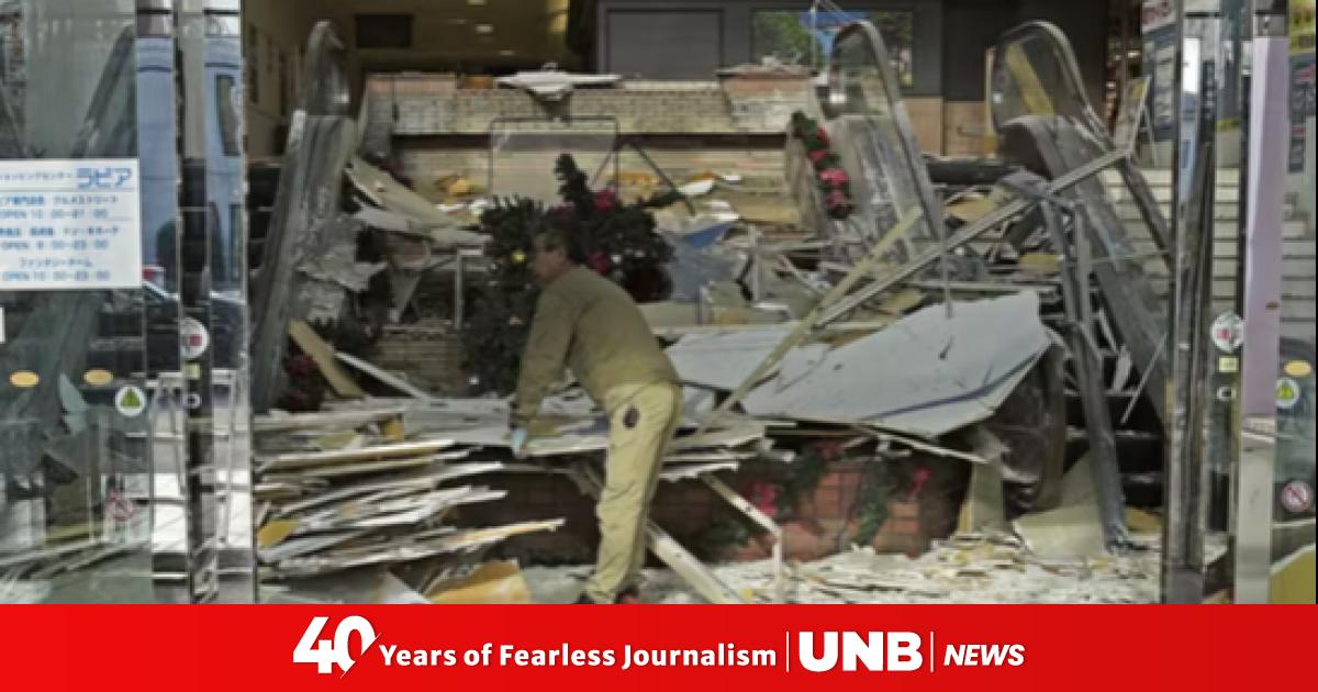 6.9 magnitude earthquake causes small tsunami waves off northeastern Japan